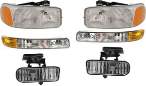 GMC Sierra 1500 Headlight Assembly Replacement (Driver & Passenger Side ...