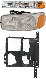GMC Sierra 1500 Headlight Assembly Replacement (Driver & Passenger Side ...