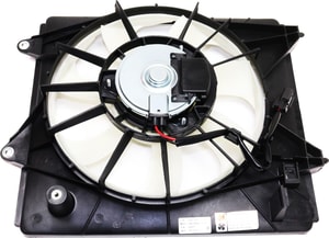 Honda Fit Radiator & Condenser Fan Assembly Aftermarket Replacement ...