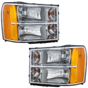 GMC Sierra 1500 Headlight Assembly Replacement (Driver & Passenger Side ...