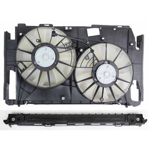 Toyota RAV4 Radiator & Condenser Fan Assembly Aftermarket Replacement ...
