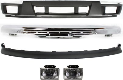 Front Bumper Assembly for 2004-2012 Chevrolet Canyon/Colorado, 5-Piece ...