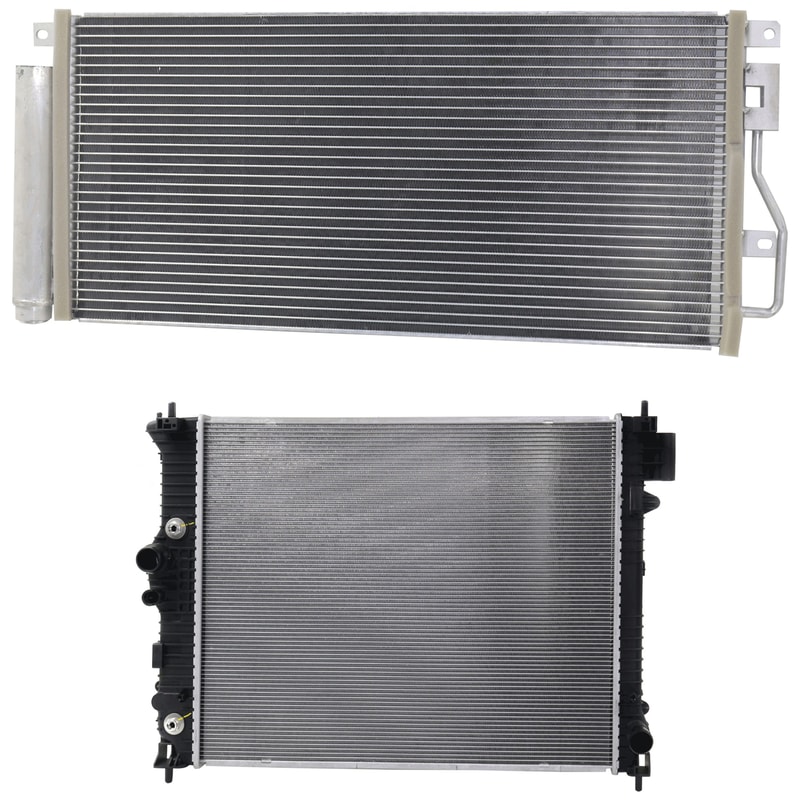 Radiator Kit for Chevrolet Trax 2016-2020, Auto Transmission, Aluminum ...