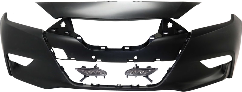 Front Bumper Cover for Nissan Maxima 2016-2018, 3-Piece Kit with Fog ...