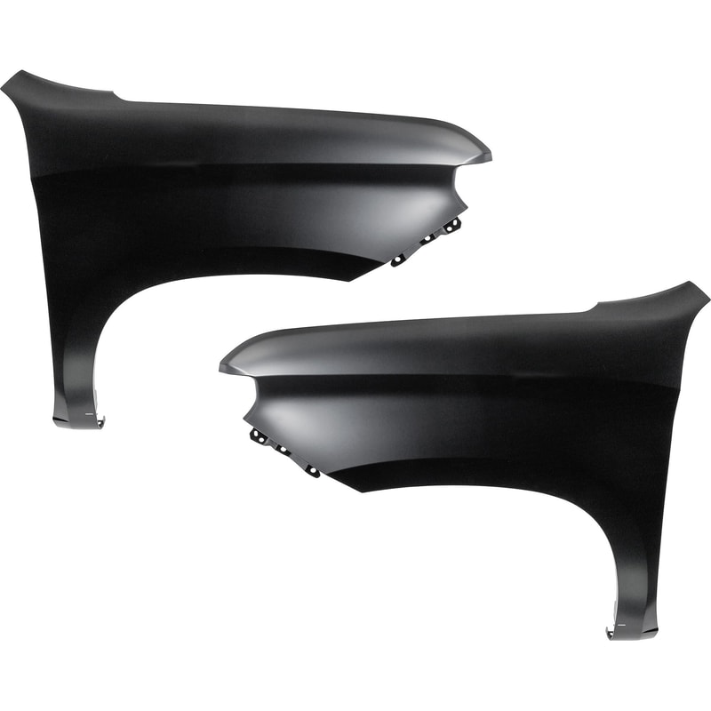 Front Fender Pair/Set for Chevrolet Silverado 1500 (2019-2023 ...