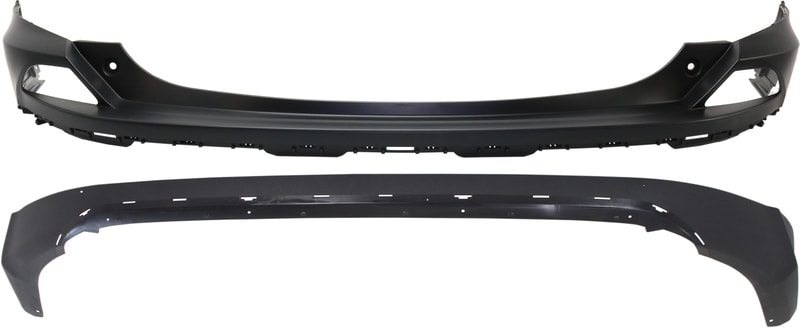 Rear Upper and Lower Bumper Cover Set for Toyota RAV4 2016-2018 without ...