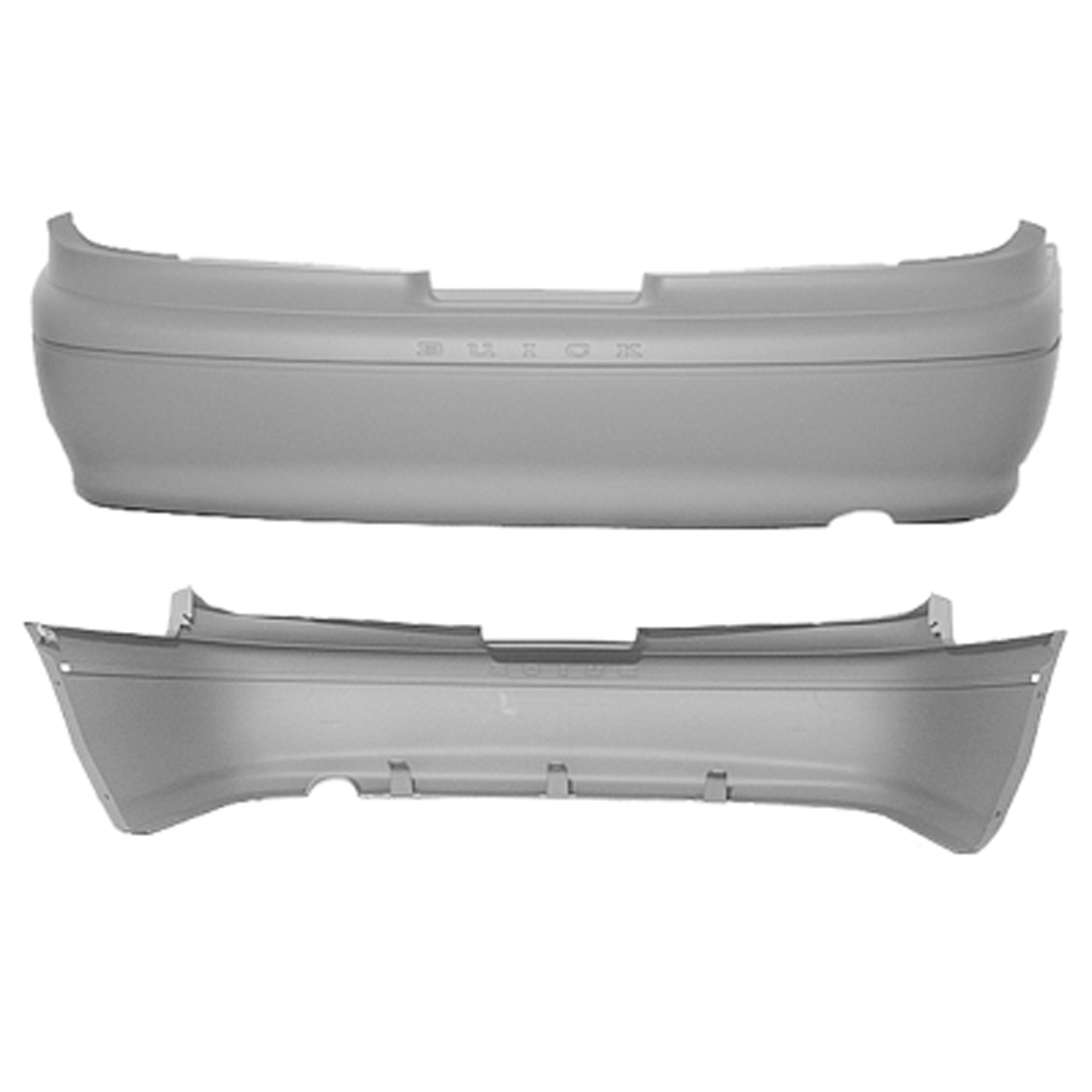 1997 - 2004 Buick Century Rear Bumper Cover | Go-Parts