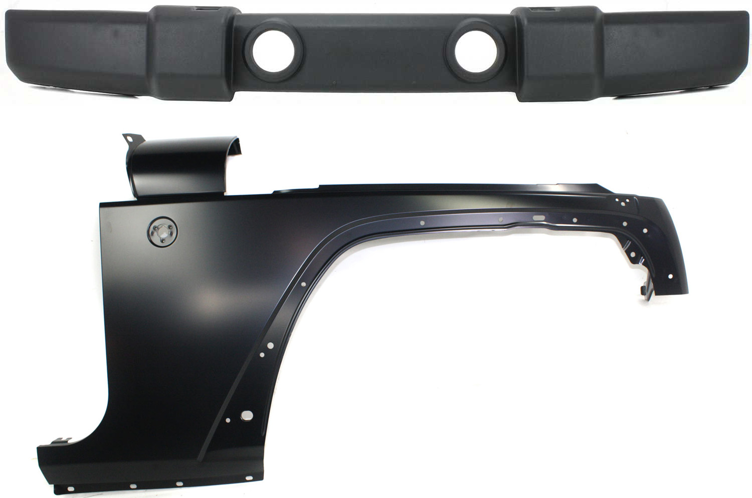 Front Bumper Cover Assembly for Jeep Wrangler 2007-2017, Wrangler JK ...