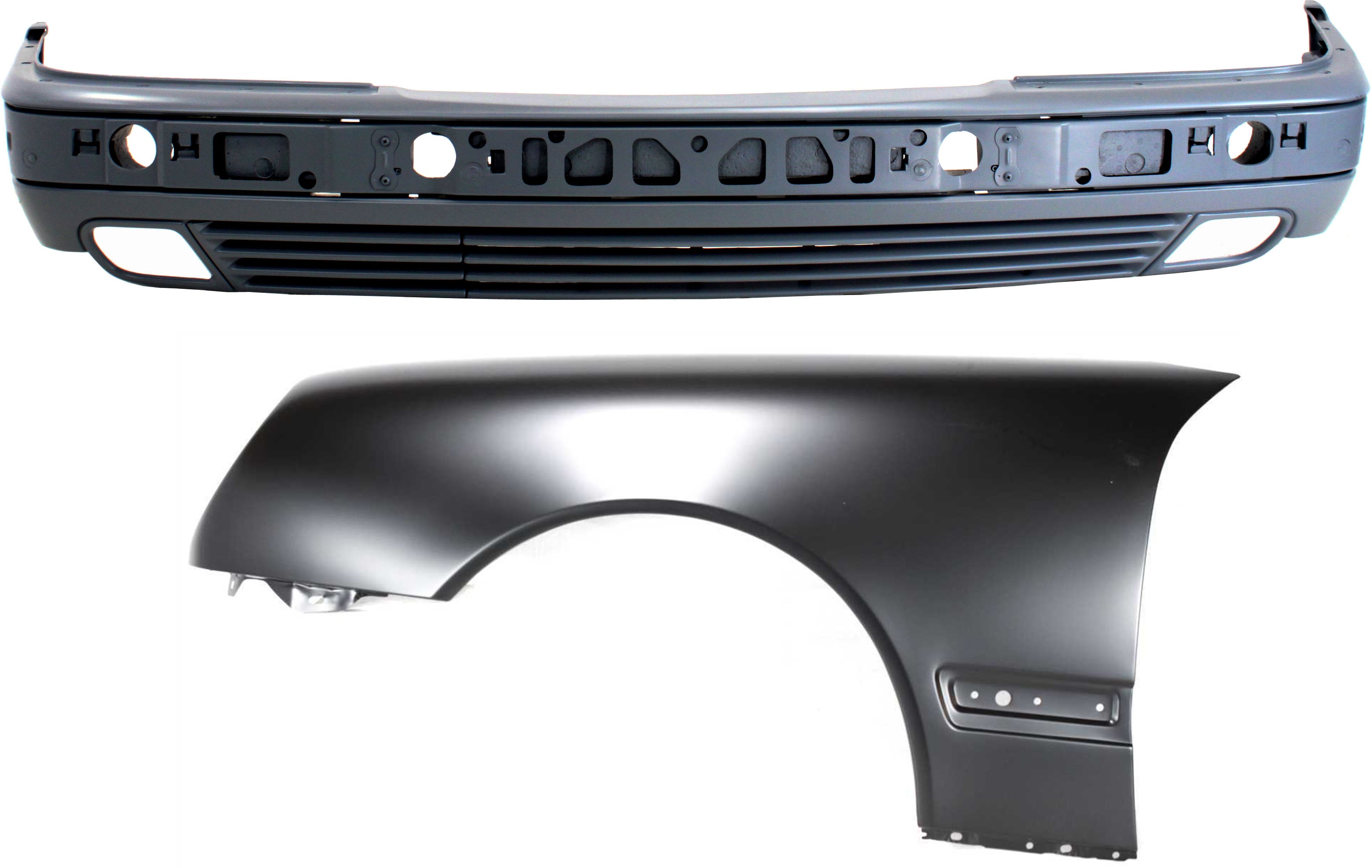 Front Bumper Cover Assembly for Mercedes-Benz E-Class 1996-1999, 2 ...