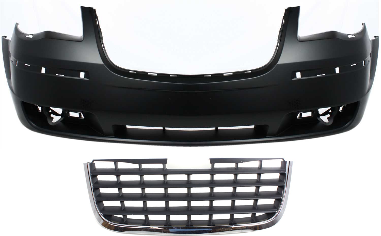 Front Bumper Cover Assembly for 2008-2010 Chrysler Town & Country, 2 ...