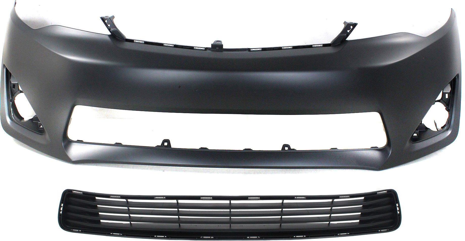 Front Bumper Cover for Toyota Camry 2012-2014, Primed (Ready to Paint ...
