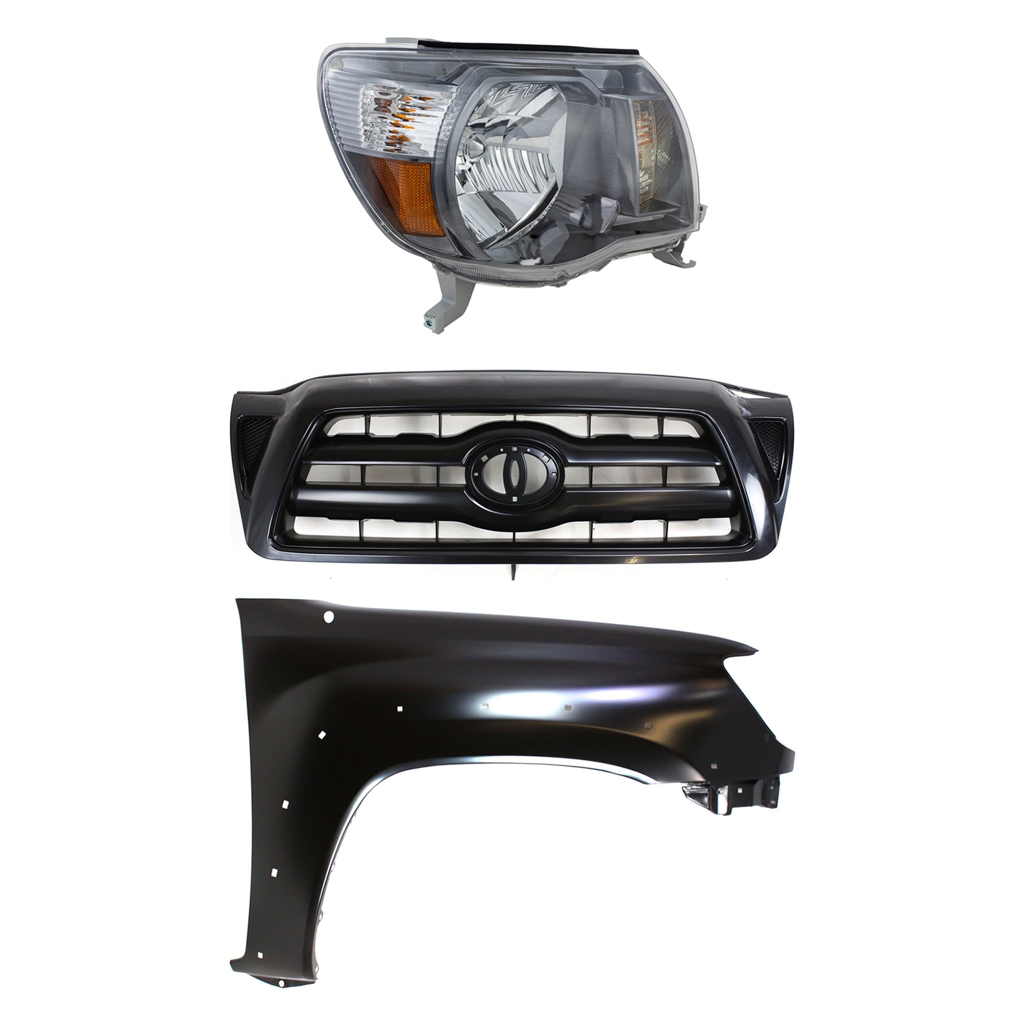 Headlight Assembly for Toyota Tacoma 2005-2010 Right (Passenger ...