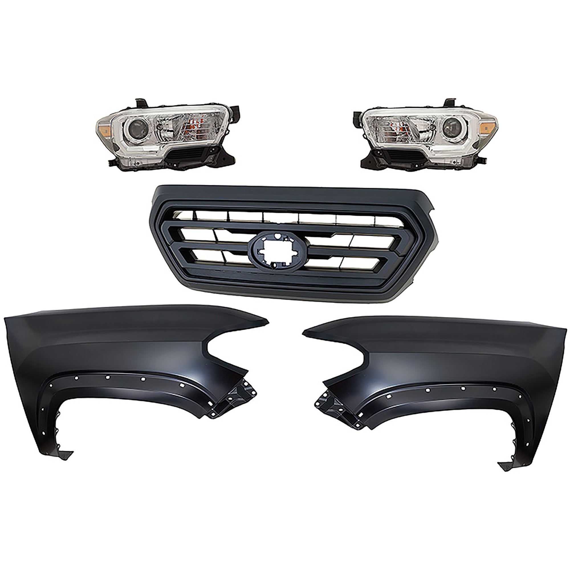 Headlight Assembly for Toyota Tacoma 2019-2022, Right (Passenger) and ...