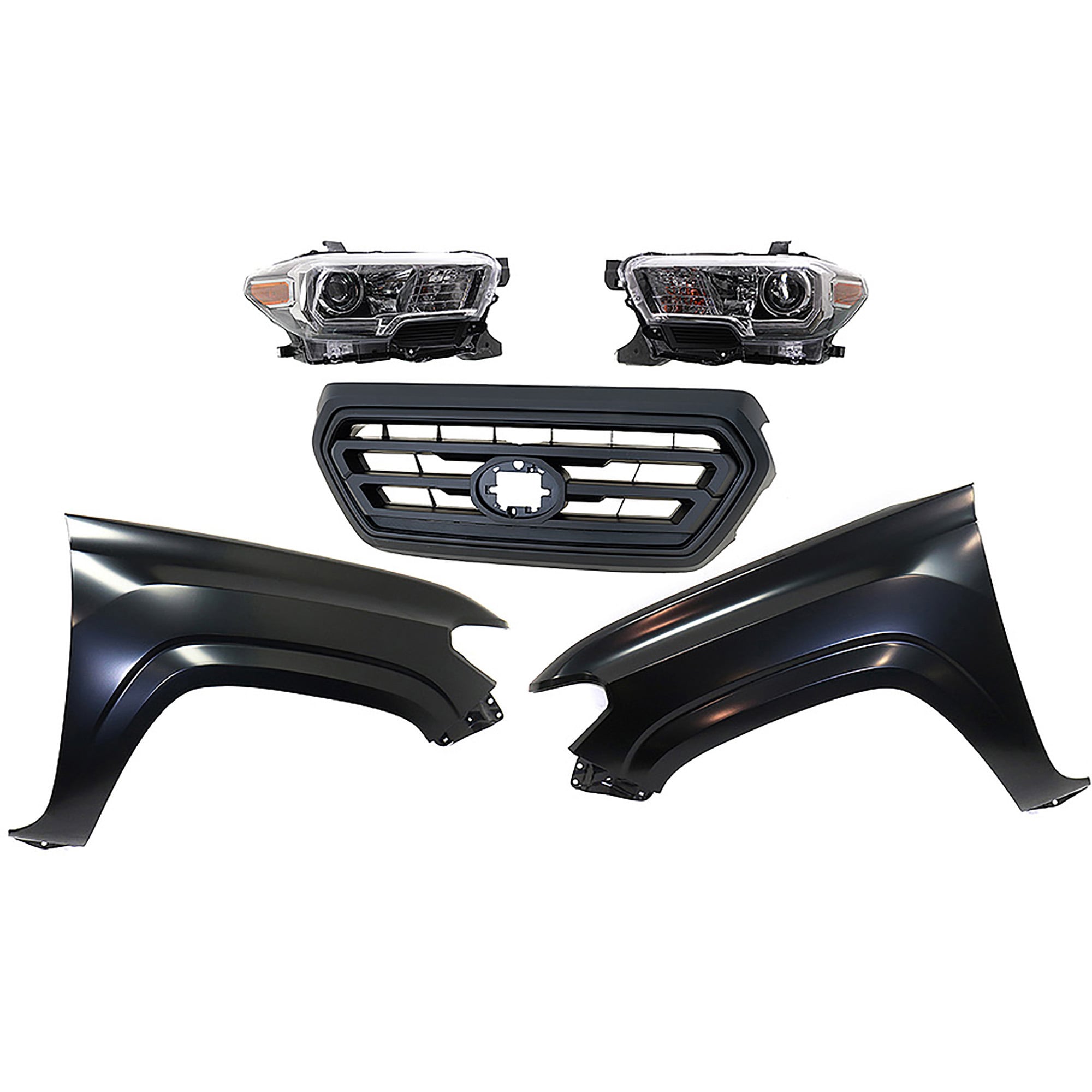 Headlight Assembly for Toyota Tacoma 2018-2022, Right (Passenger) and ...