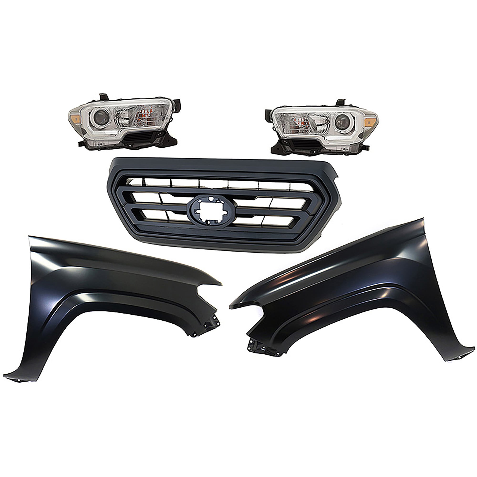 Headlight Assembly Kit for Toyota Tacoma 2019-2022, Right (Passenger ...