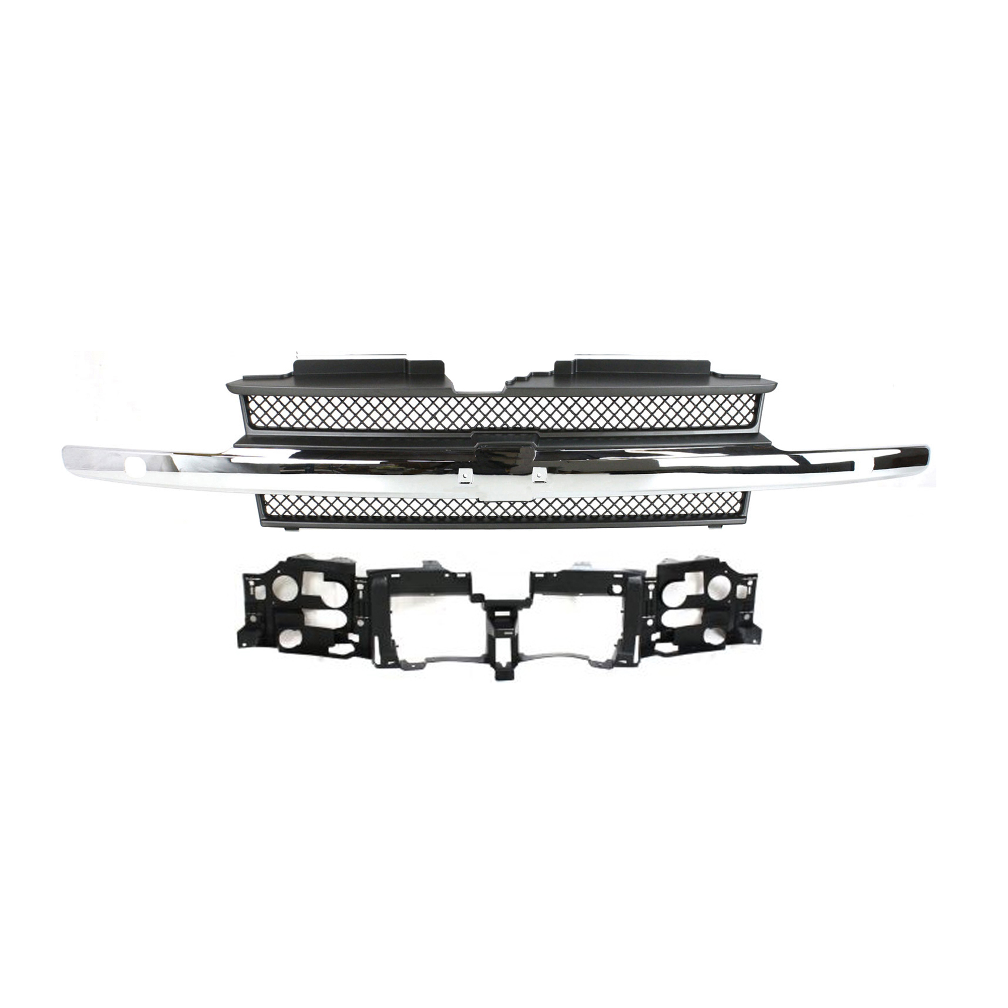 Grille and Header Panel Kit for Chevrolet Trailblazer / Trailblazer EXT ...