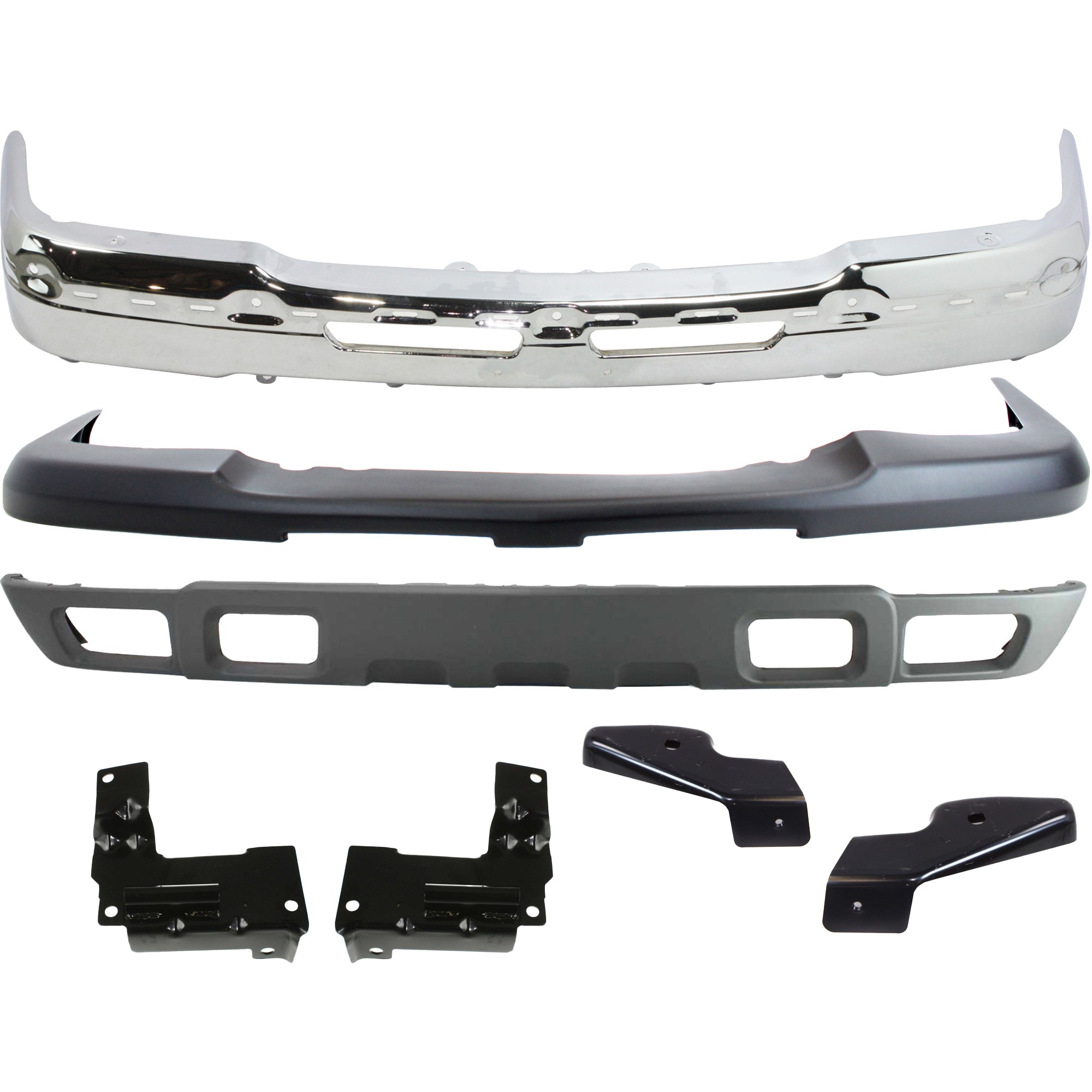 Front Bumper Cover Kit for Chevrolet Avalanche 1500 (2002-2006 ...