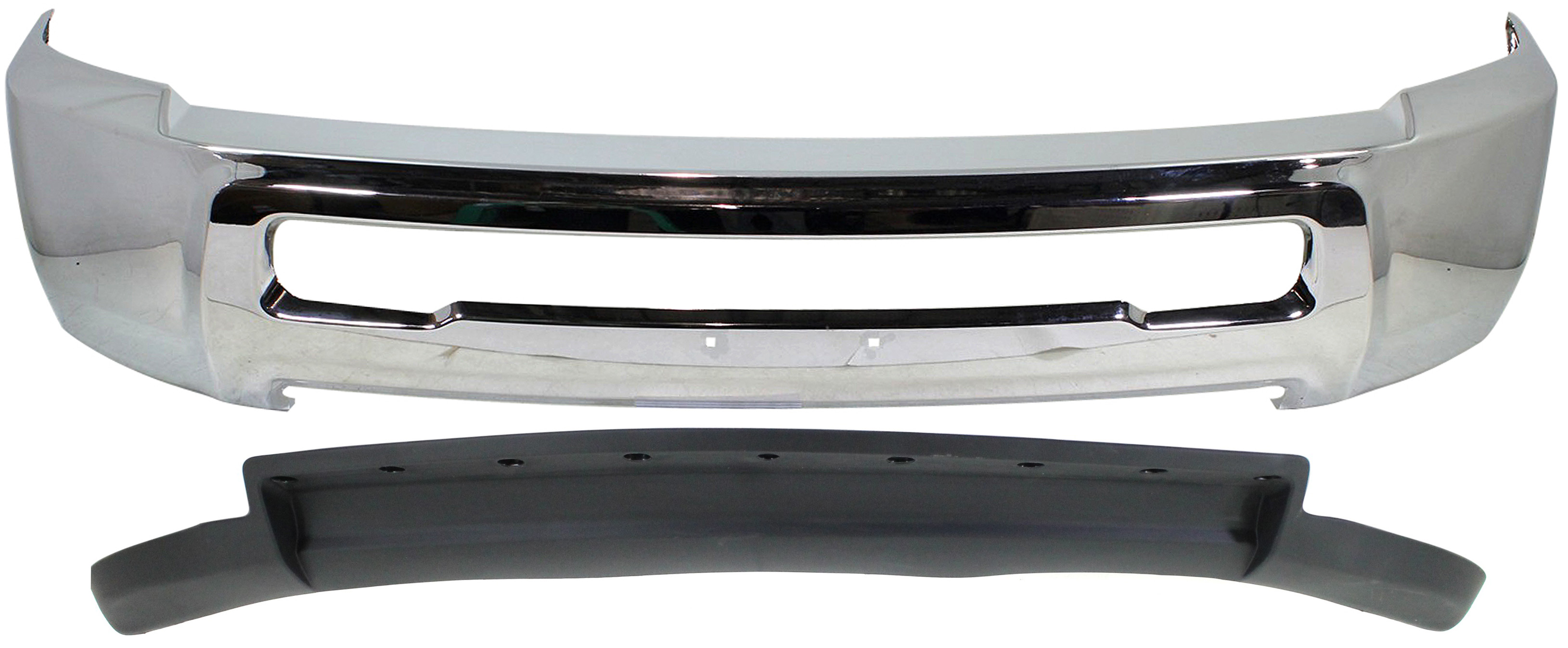 Front Bumper for Dodge Ram Full Size Pick-Up 2010-2013, 2-Piece Kit ...
