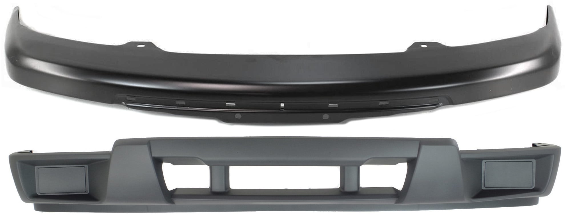 Front Bumper Cover for 2004-2012 Chevrolet Colorado/Canyon, Upper, 2 ...