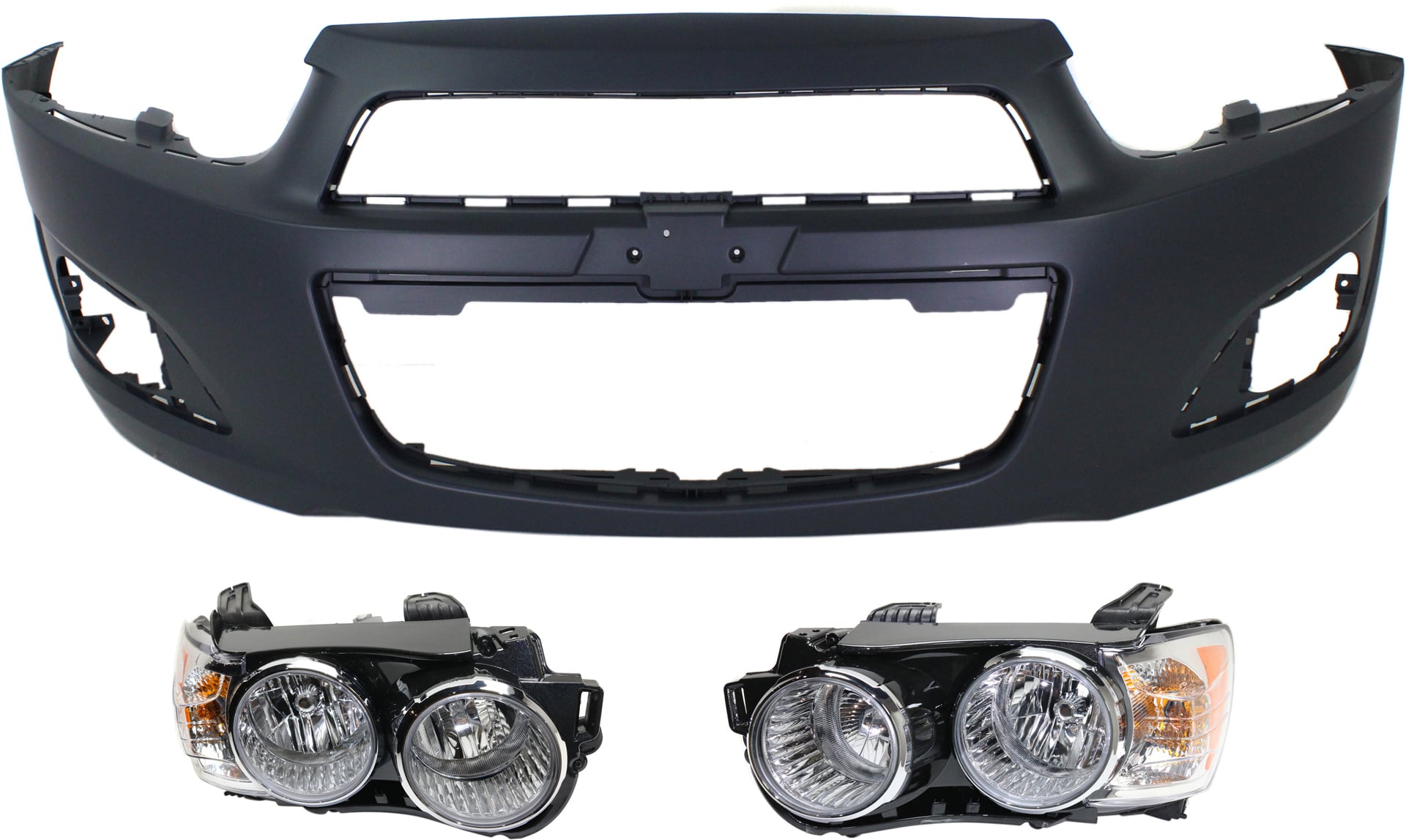 Headlight Assembly Kit for 2012-2016 Chevrolet Sonic, Right (Passenger ...