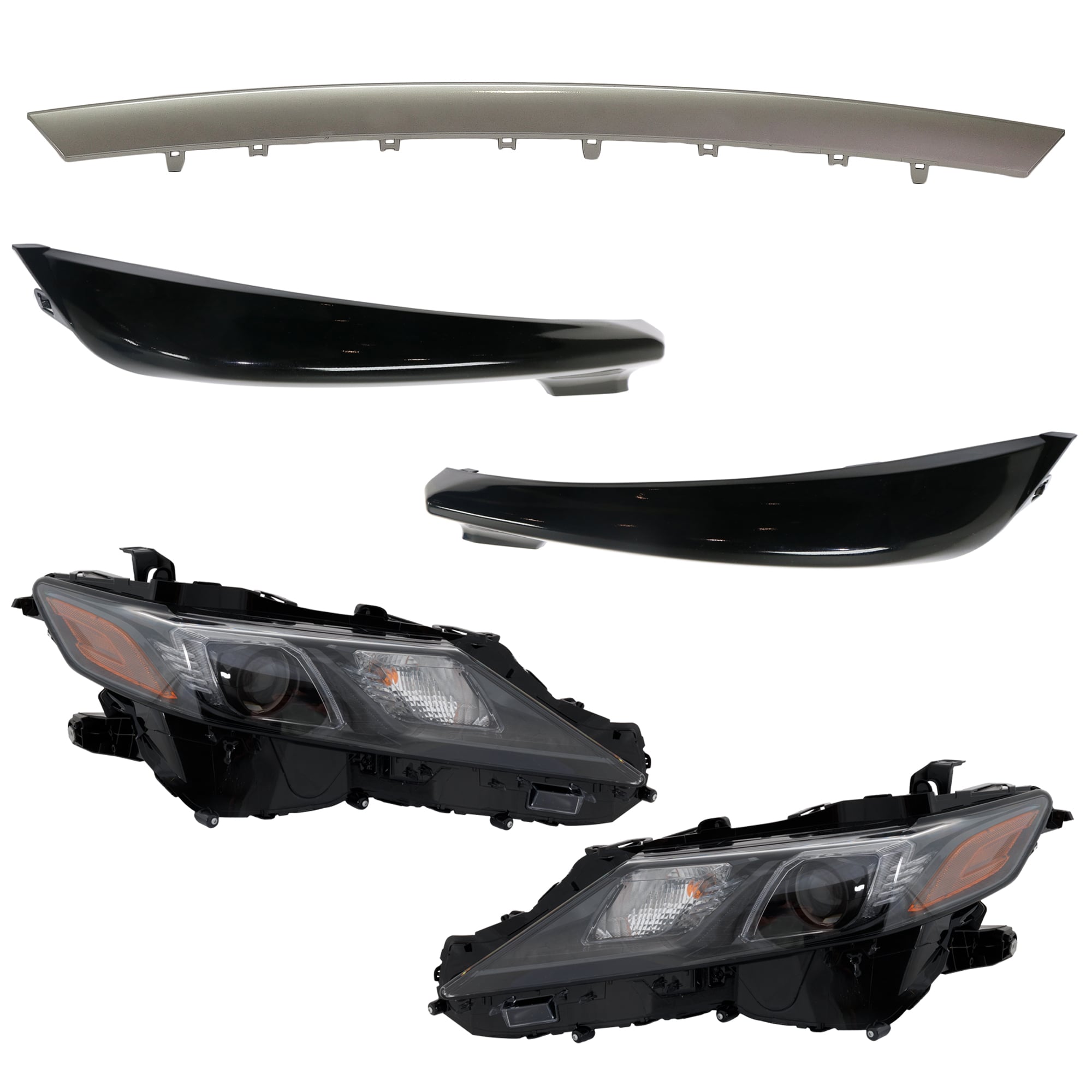 Headlight Assembly for 2019-2020 Toyota Camry, Right (Passenger) and ...