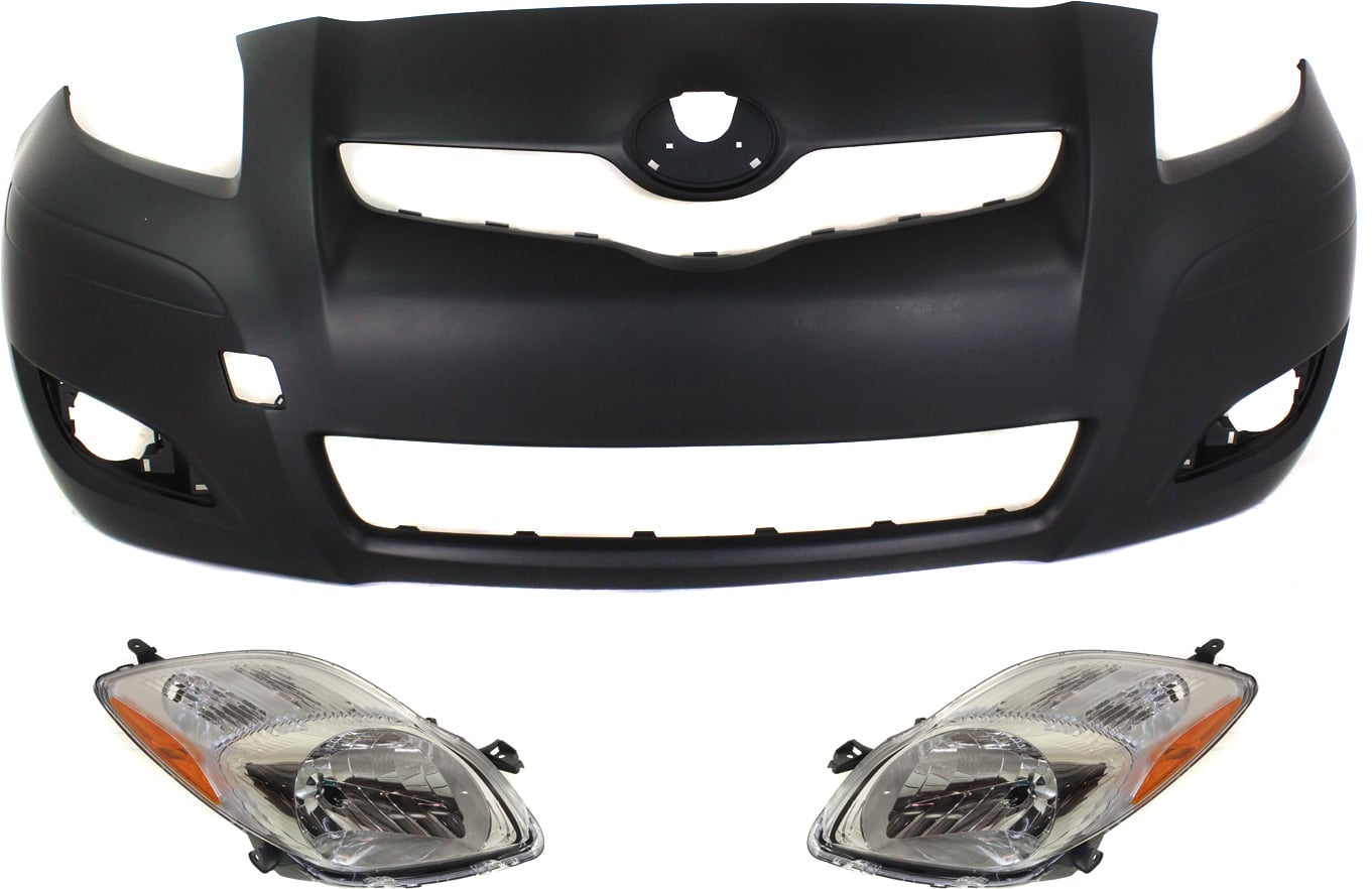 Headlight Kit for 2009-2011 Toyota Yaris - Right (Passenger) and Left ...