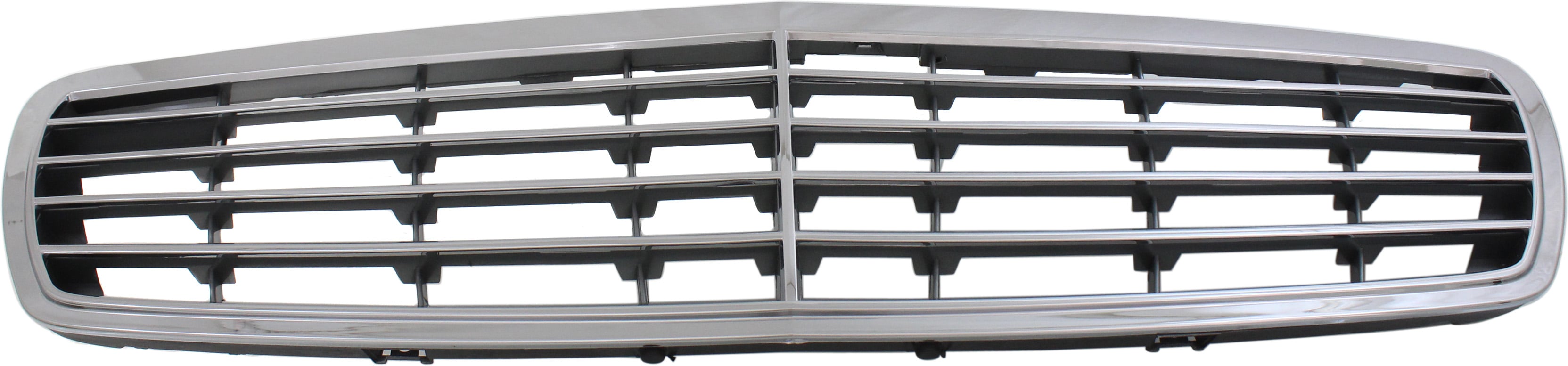 Grille for Mercedes-Benz E-Class 2003-2006, Sedan/Wagon, Plastic Chrome ...