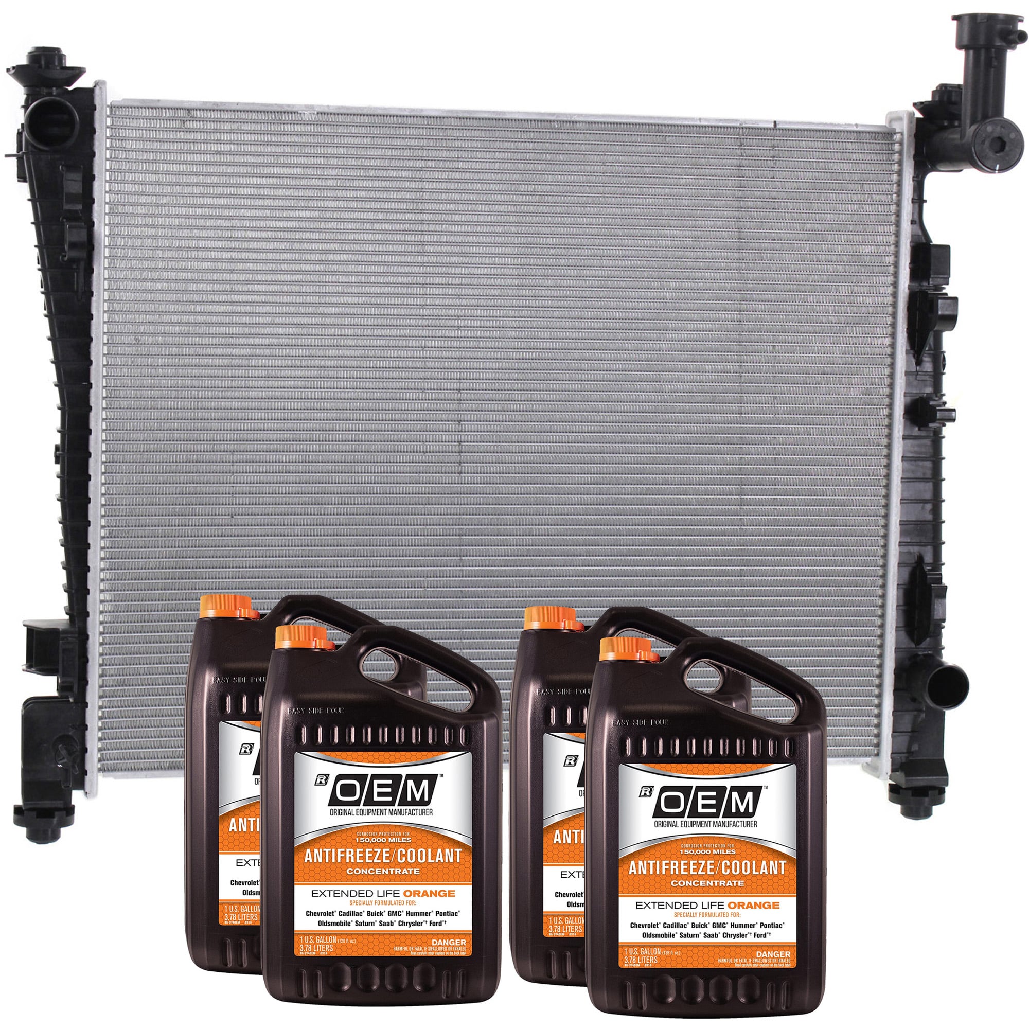 Radiator Kit for 2013-2014 Dodge Durango, 2013-2017 Jeep Grand Cherokee ...