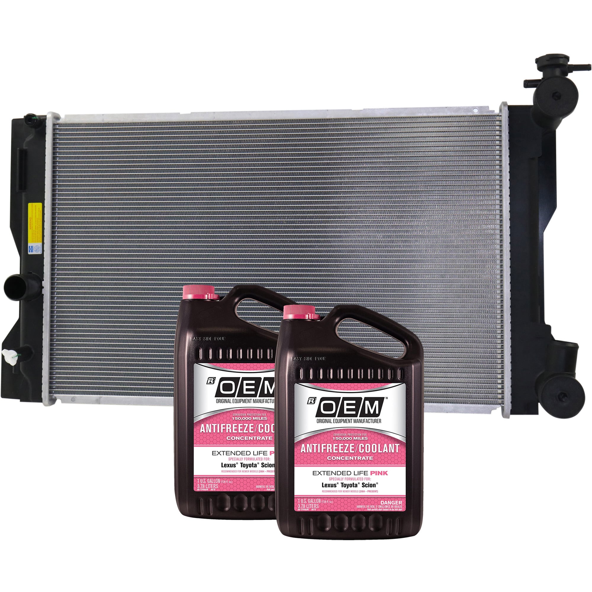 Radiator Kit with Coolant/Antifreeze for Toyota Corolla 2017/Toyota ...