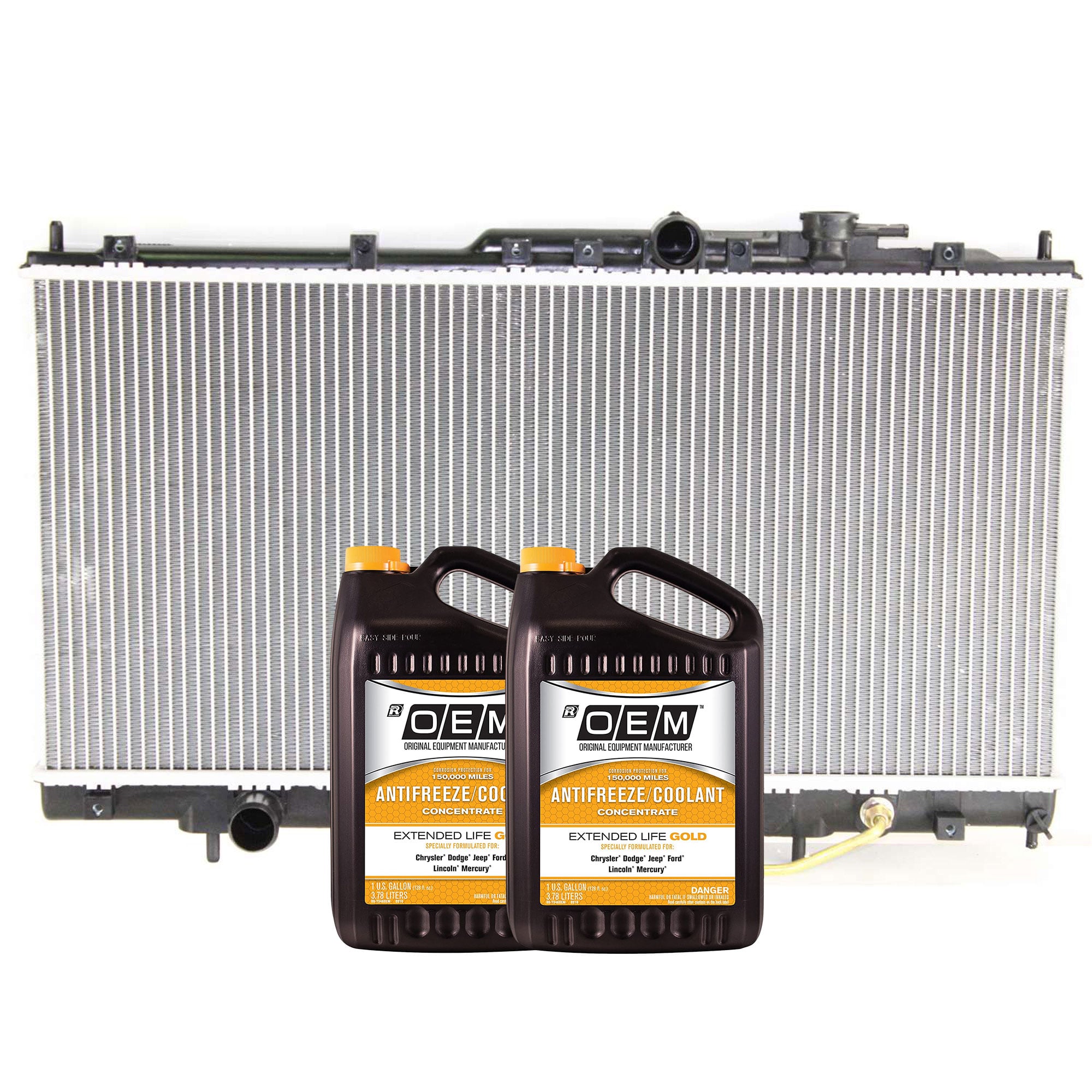 Radiator for Dodge Stratus 2001-2005, 3-Piece Kit with Coolant ...
