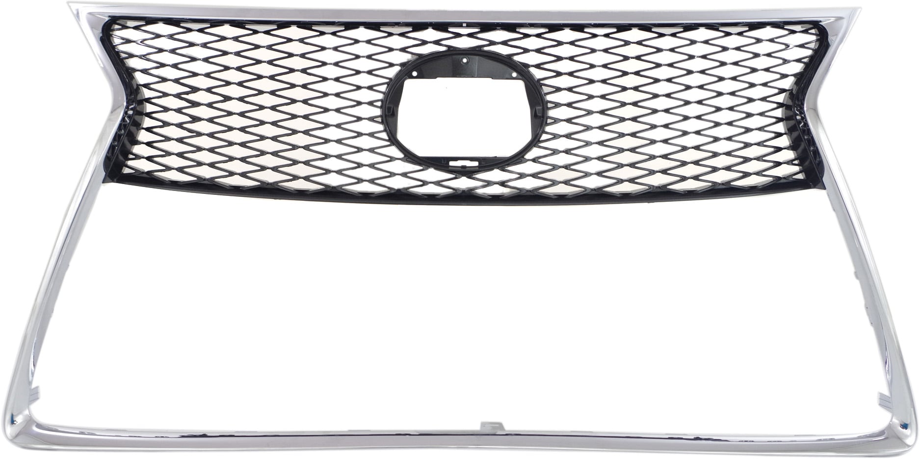 Grille for Lexus LS460 2013-2017, Chrome Shell with Black Insert ...