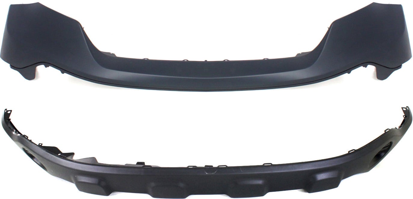 Front Bumper Cover Set for 2007-2009 Honda CR-V, Lower Replacement