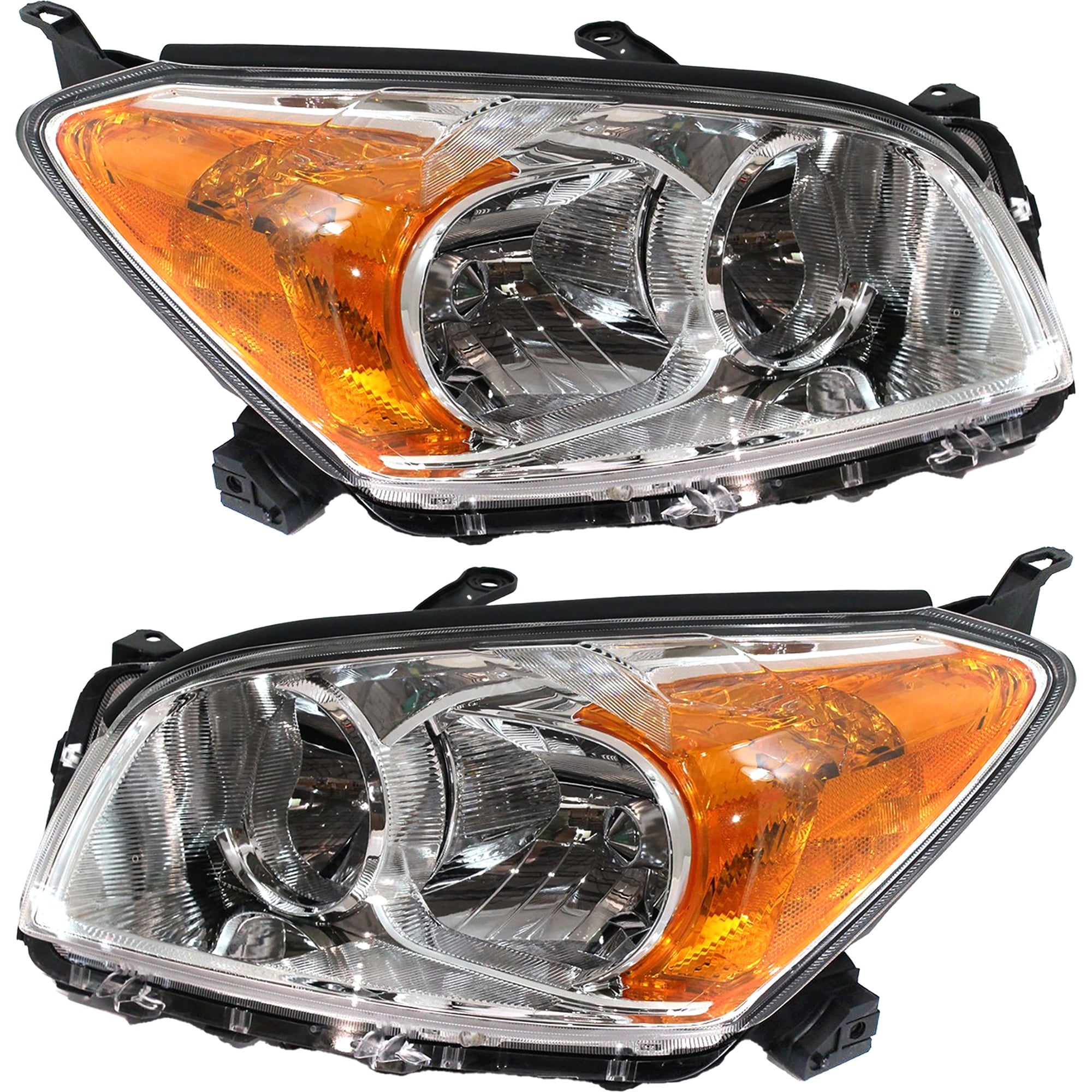 Headlight Pair/Set for Toyota RAV4 2009-2012, Right (Passenger) and ...