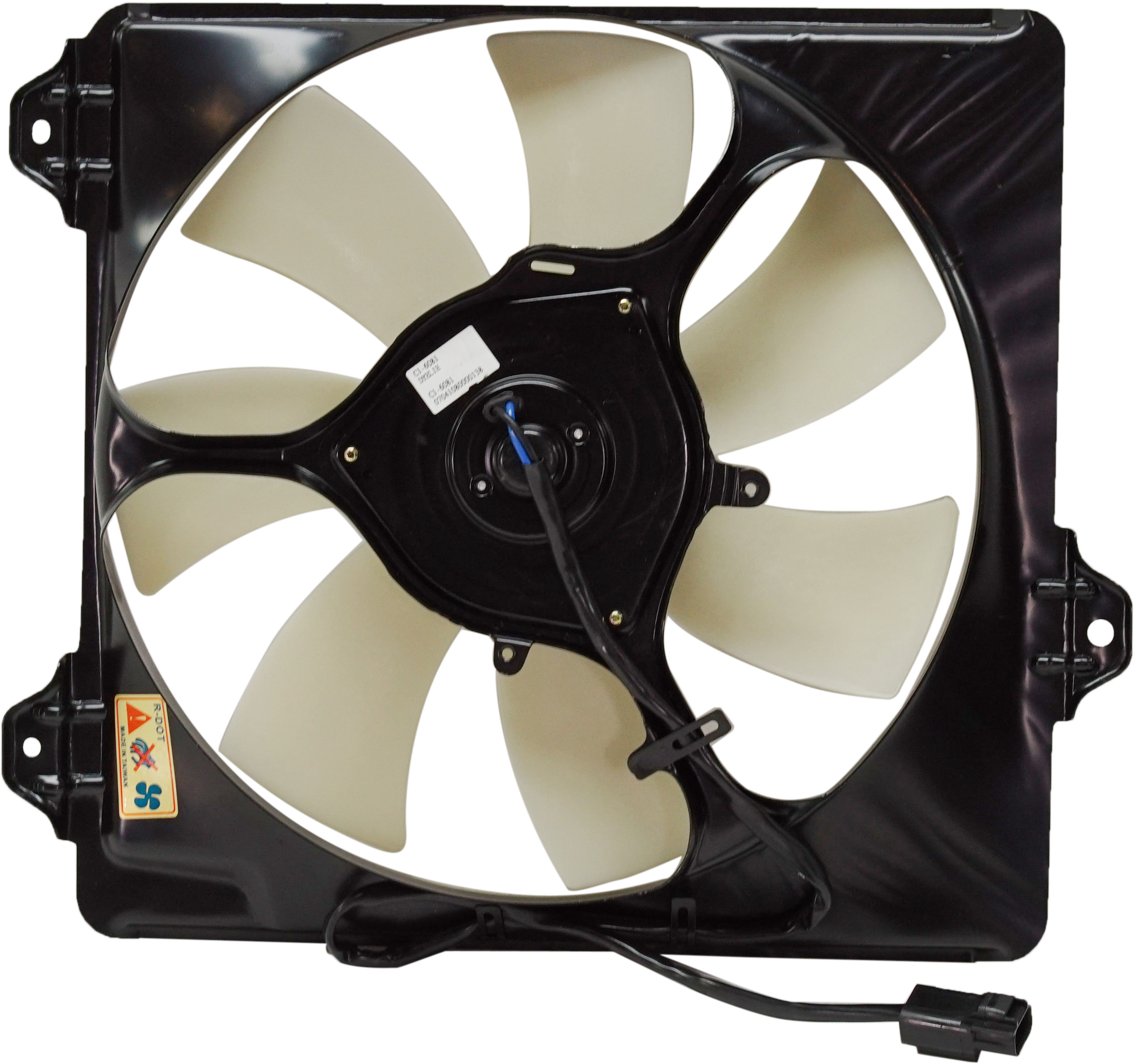 A/C Fan Shroud Assembly for Toyota RAV4 2001-2005, Right (Passenger ...